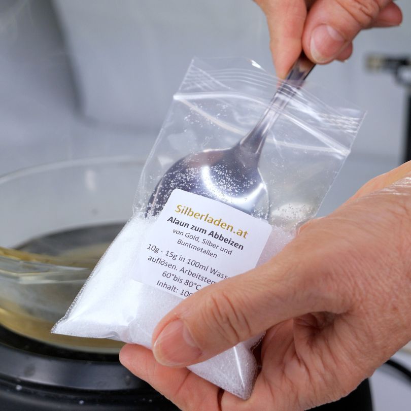 Alaun Beize 100g - Metal Clay und Zubehör, Schmuck aus PMC und Art Clay ...