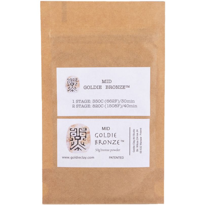 MID Goldie Bronze 50g - Metal Clay und Zubehör, Schmuck aus PMC und Art ...