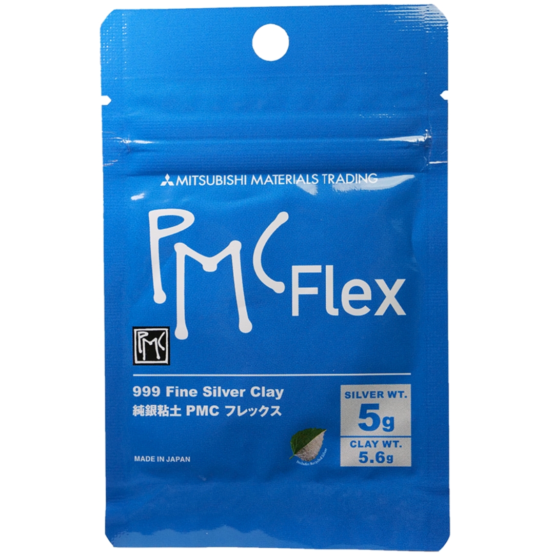 PMC Flex Silverclay 5,6g - Metal Clay und Zubehör, Schmuck aus PMC und ...