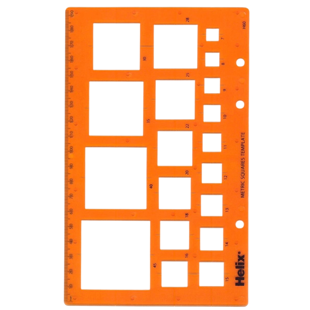 Quadratschablone - Metal Clay und Zubehör, Schmuck aus PMC und Art Clay ...