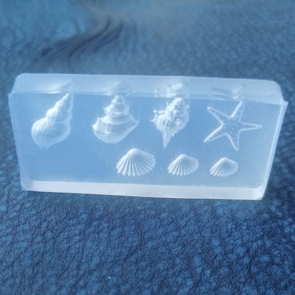 3D Silikonform mini - Meerestiere - Metal Clay und Zubehör, Schmuck aus ...